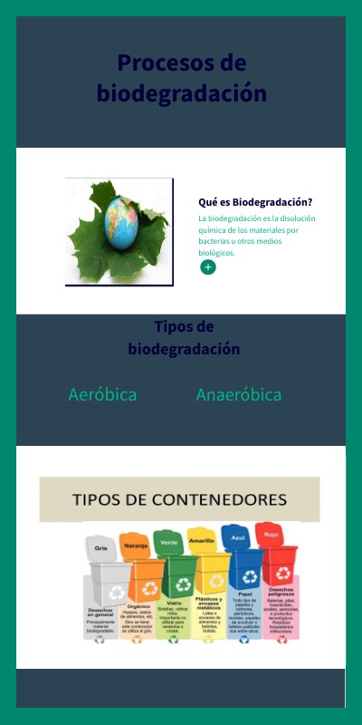 Procesos de biodegradación