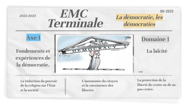 EMC Terminales programme + axe 2 - 2023 | Genially