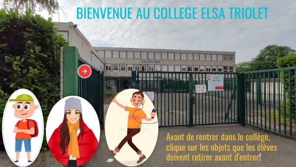 Visite du collège Elsa Triolet