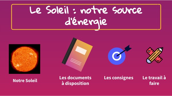 Thème Le Soleil 1ES | Genially