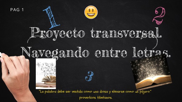 Proyecto navegando entre letras. | Genially