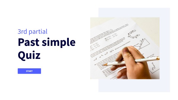 PAST SIMPLE QUIZ | Genially