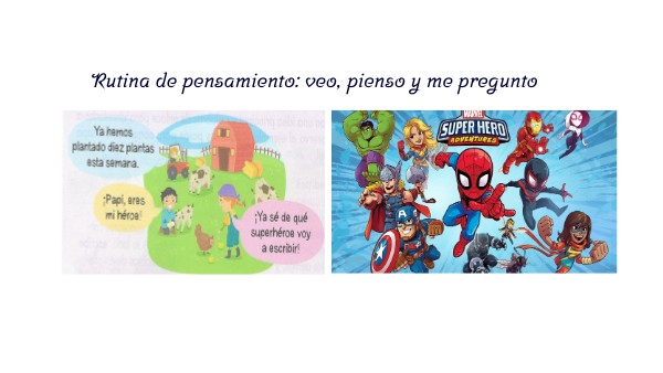 Descripción de un superhéroe real | Genially