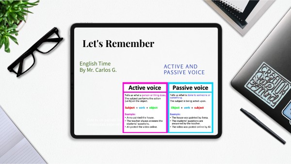 Passive Voice | Genially