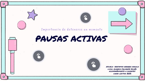 PAUSAS ACTIVAS PARA ESTUDIANTES PRIMARIA