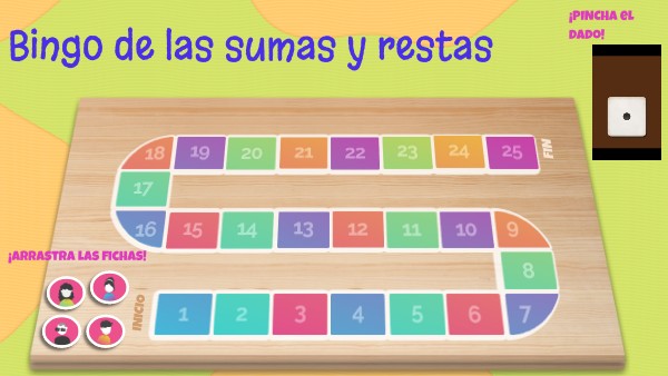 Bingo de sumas y restas | Genially