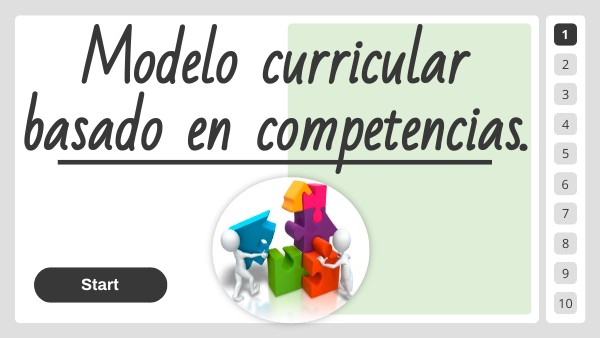 Modelo curricular por competencias | Genially