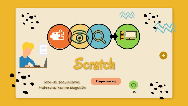 Sesión 3 - Instalación y entorno del programa Scratch