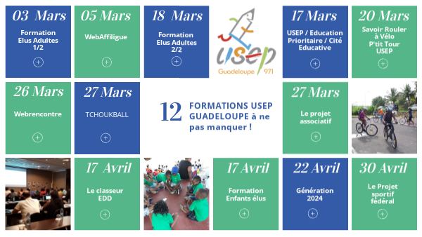 Formations USEP Mars/Avril 2021 | Genially