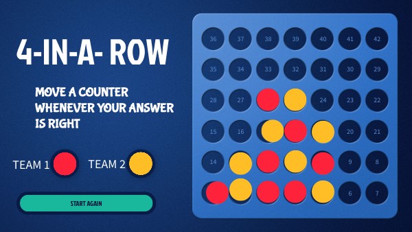 ¡JUGAMOS A CUATRO EN RAYA!