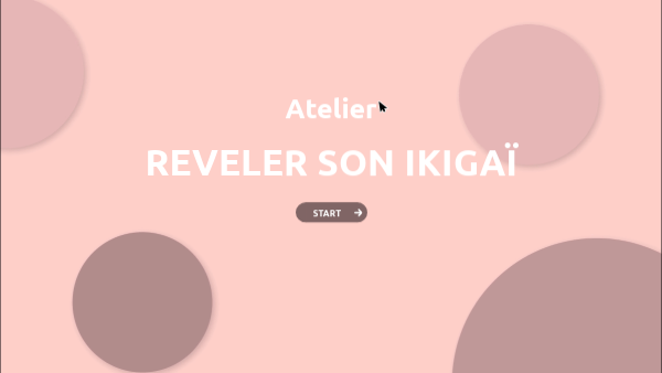 Présentation Atelier Révéler son Ikigaï | Genially