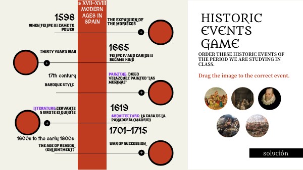HISTORIC EVENTS GAME