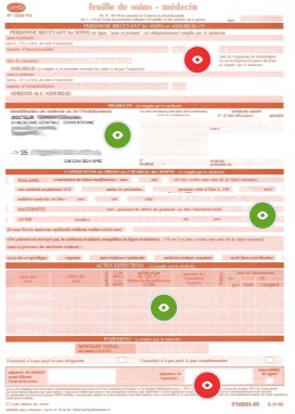 Feuille de soins | Genially