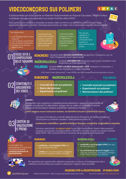 IT- Videoconcorso sui polimeri | Genially