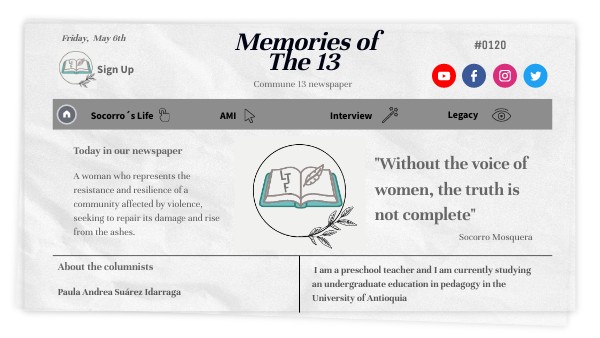 Memories of the 13 | Genially