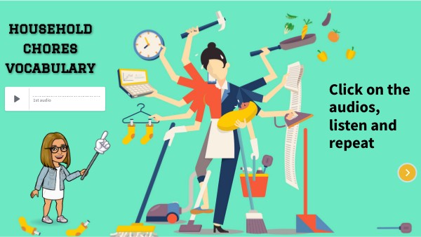 Genially Household chores | Genially