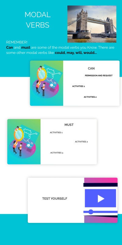 MODAL VERBS | Genially