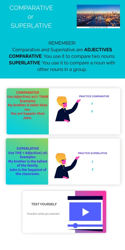 COMPARATIVE OR SUPERLATIVE | Genially