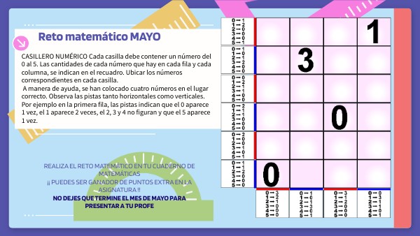 RETO MAYO PRIMARIA | Genially