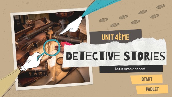 Unit: Detective Stories | Genially