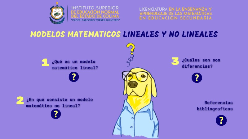 MODELOS MATEMATICOS LINEALES Y NO LINEALES