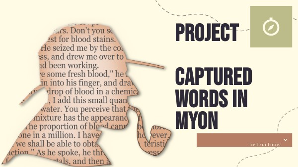 PROJECT CAPTURED WORDS IN MYON