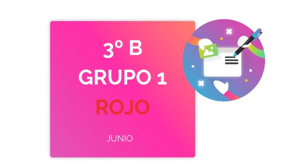 3º B HORARIO JUNIO 1 (ROJO) | Genially