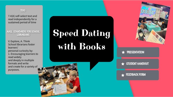 Speed Dating with Books