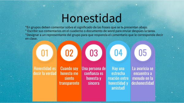 Honestidad | Genially