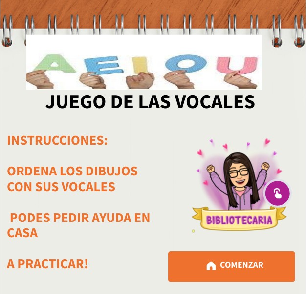 JUEGO DE VOCALES | Genially