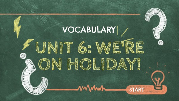 VOCABULARY HOLIDAYS | Genially