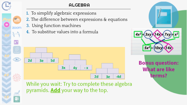 𝗪𝗲𝗲𝗸 𝟭𝟵 - 𝗔𝗹𝗴𝗲𝗯𝗿𝗮