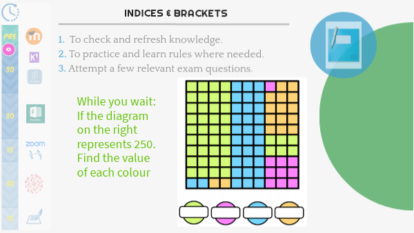 Week 15 - Indices & Brackets