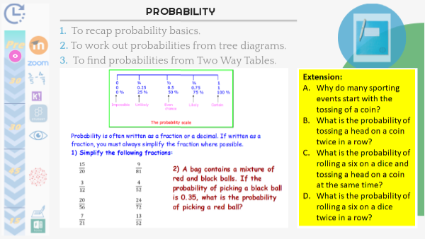 Week 20 - Probability | Genially