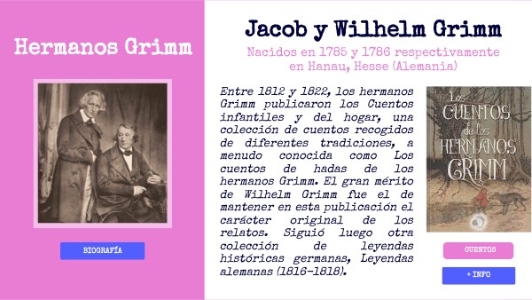 HERMANOS GRIMM | Genially