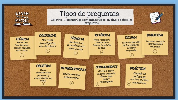 TABLERO DE PREGUNTAS | Genially