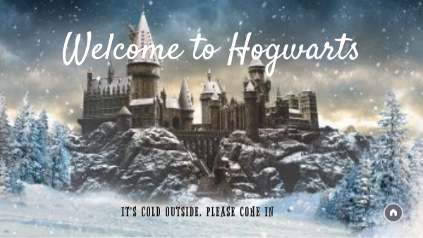 Christmas at Hogwarts | Genially