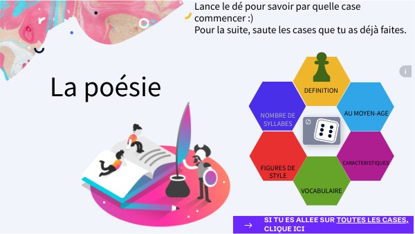 La poésie (classe de 5e) | Genially