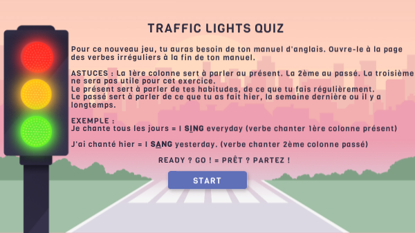 TRAFFIC LIGHTS QUIZ | Genially