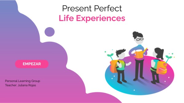 Life experiences Present Perfect B1 COMPLETO | Genially