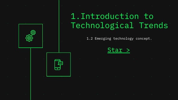 1.2 Emerging technology concept. | Genially