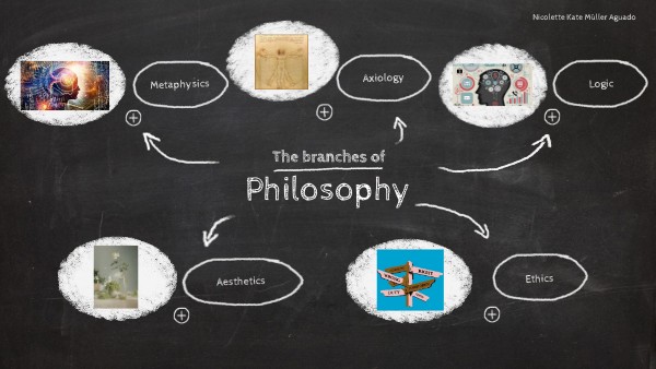 The branches of philosophy