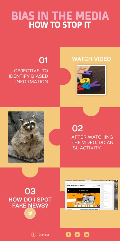 HOW TO STOP BIAS IN THE MEDIA | Genially