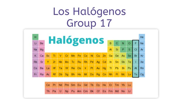 Halógenos | Genially