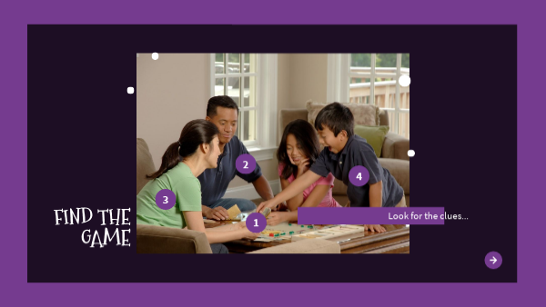 FIND THE GAME | Genially