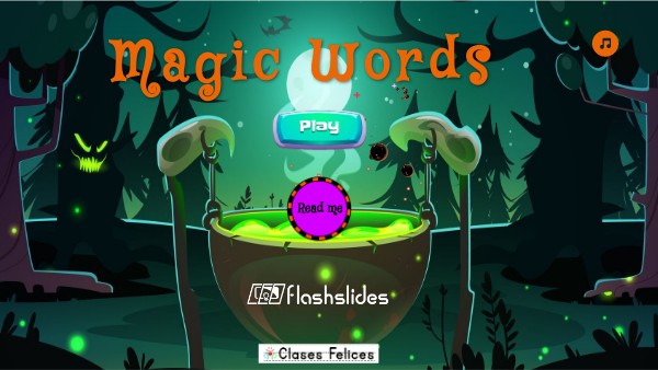 Magic Words - Flashslides® | Genially