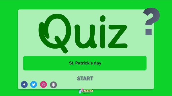 St. Patrick's quiz | Genially