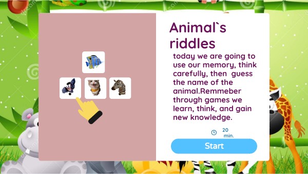 animals riddles 3rd grade