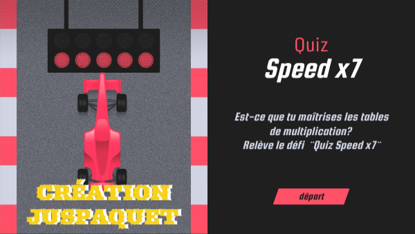 Quiz Speed x7 | Genially
