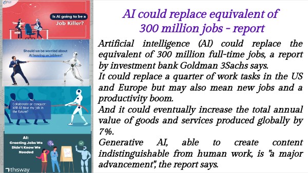 AI TAKING OVER JOBS